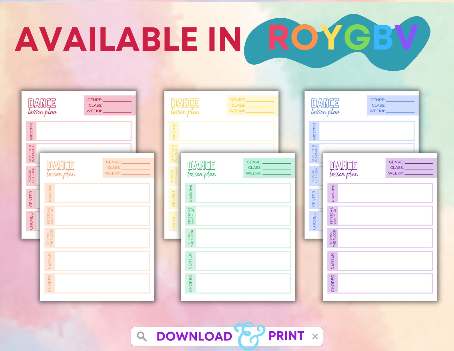 Dance Teacher Organization Bundle | Teacher Planner Collection | PURPLE ...