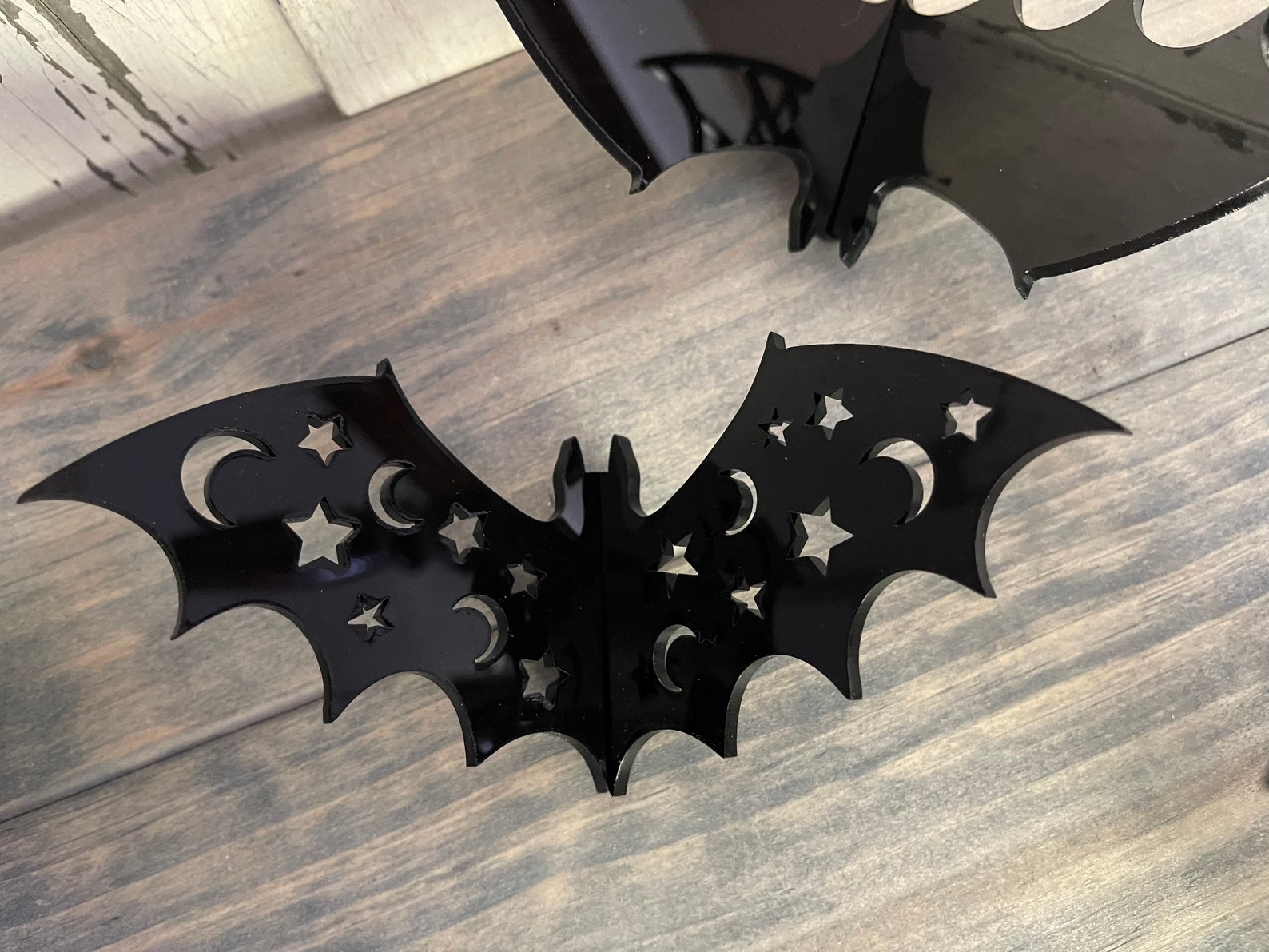 3D Bats Set of 6 SVG Digital Download for Glowforge or - Etsy
