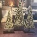 Snowflake Flourish Trees Set of 3 SVG Digital Download for Glowforge or ...