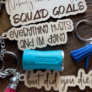 Funny Adult Keychains Set of 10 SVG Digital Download for Glowforge NOT ...