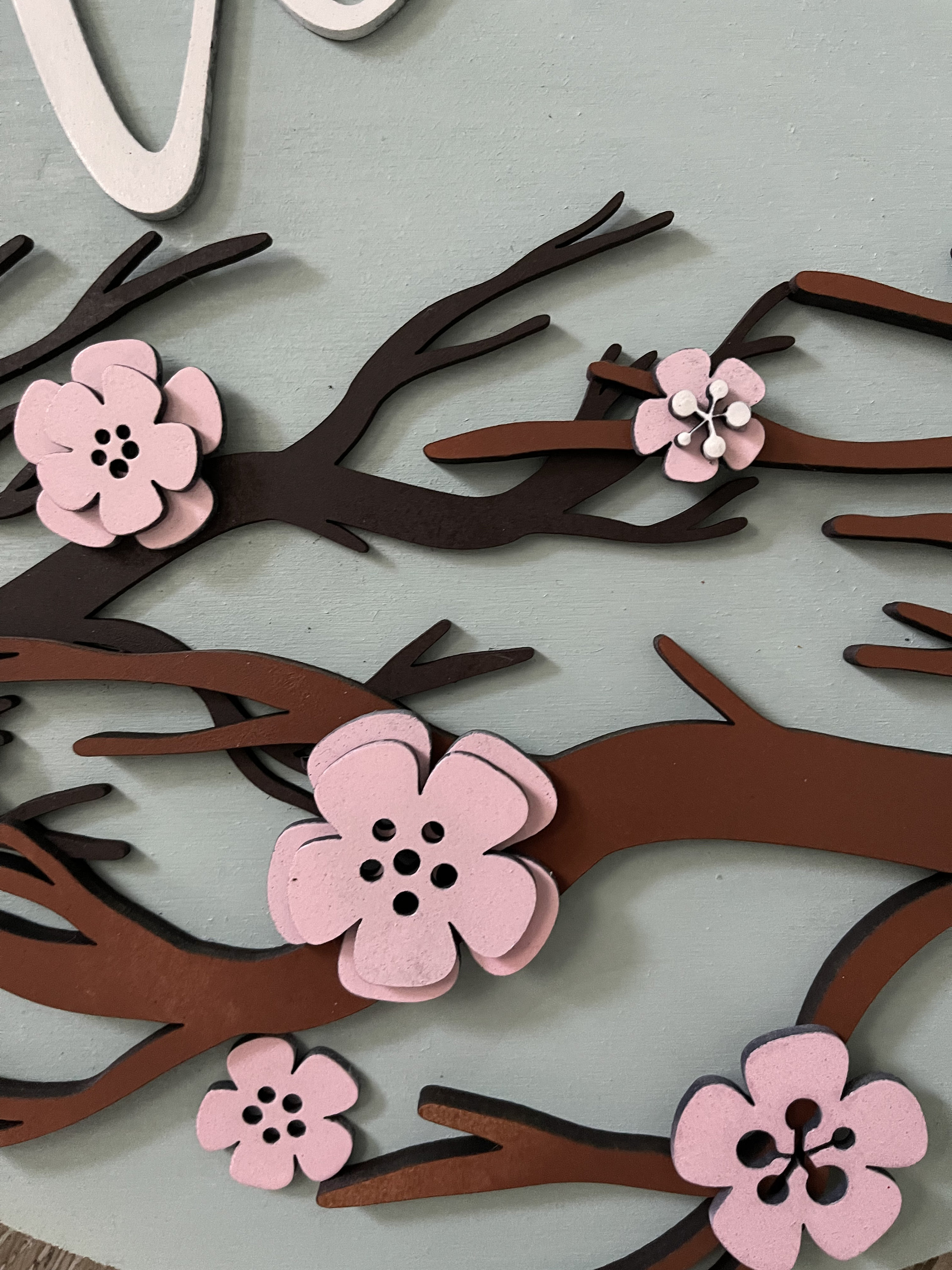 Cherry Blossom Welcome Sign SVG Digital Download for Glowforge - Etsy