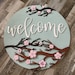 Cherry Blossom Welcome Sign SVG Digital Download for Glowforge - Etsy