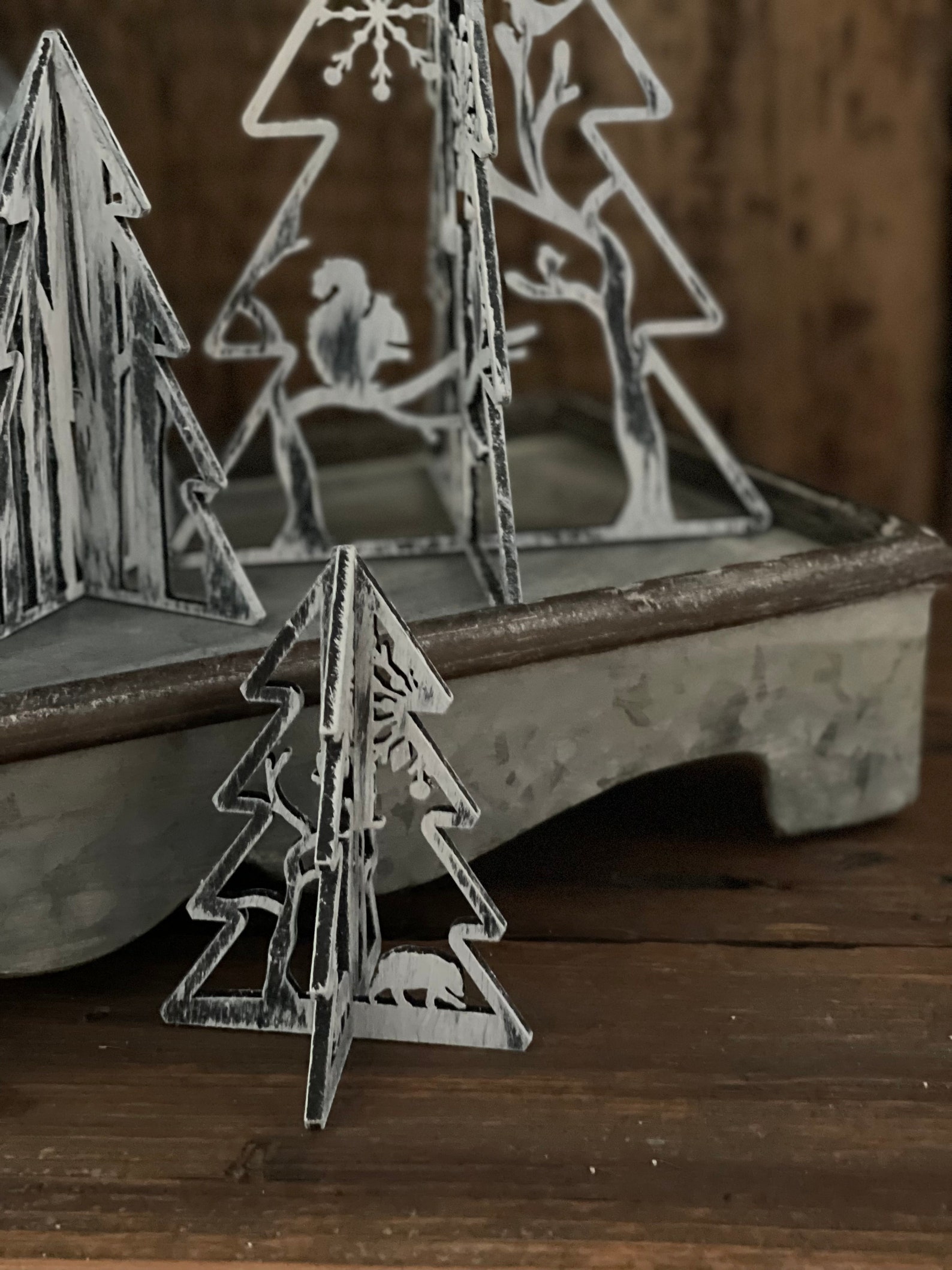 3D Woodland Animals Trees Set of 5 SVG Digital Download for Glowforge ...