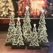 Flourish Snowflake Christmas Tree Set of 5 SVG Digital Download for ...