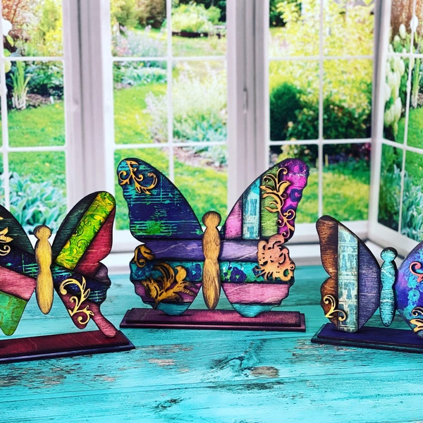 Butterfly Flourish - Etsy