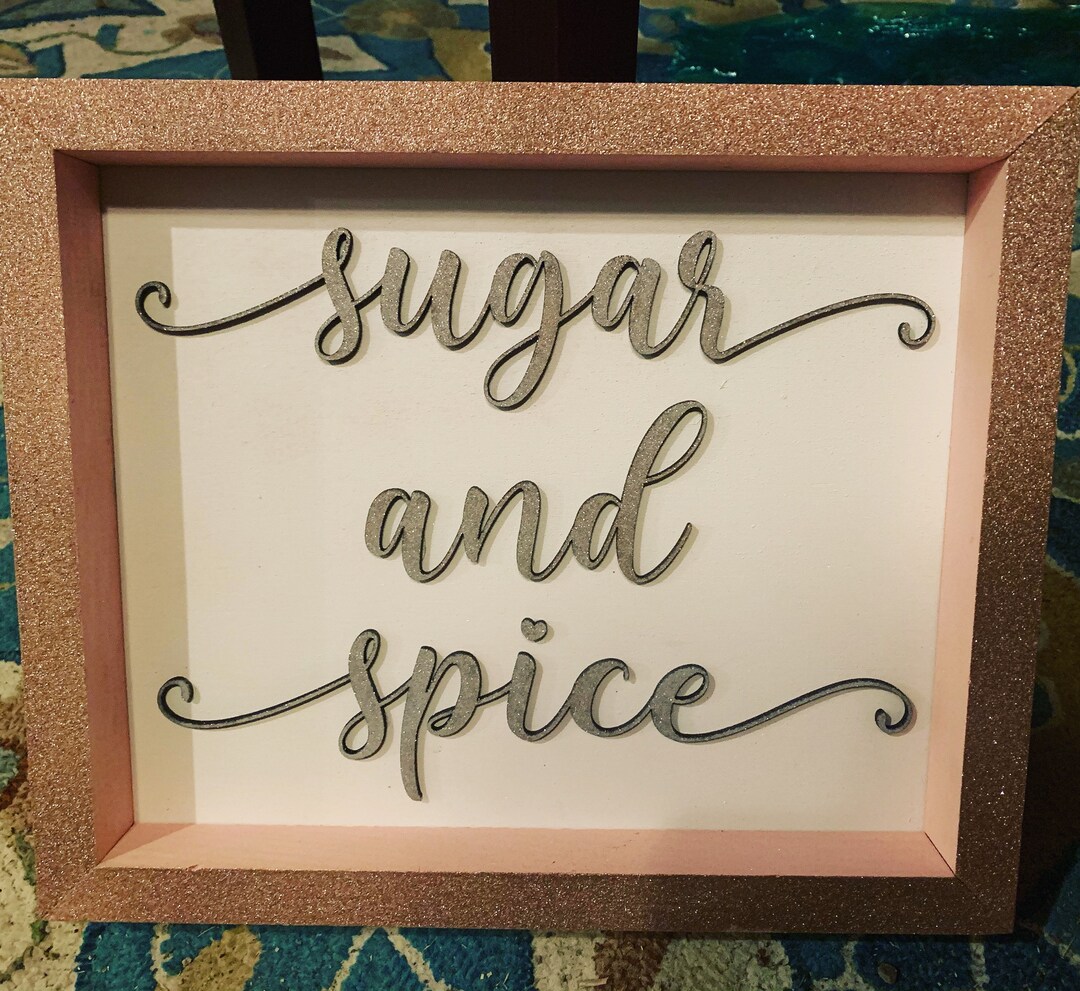 Sugar and Spice Digital File SVG, PDF, PNG, Jpeg Files Included for ...