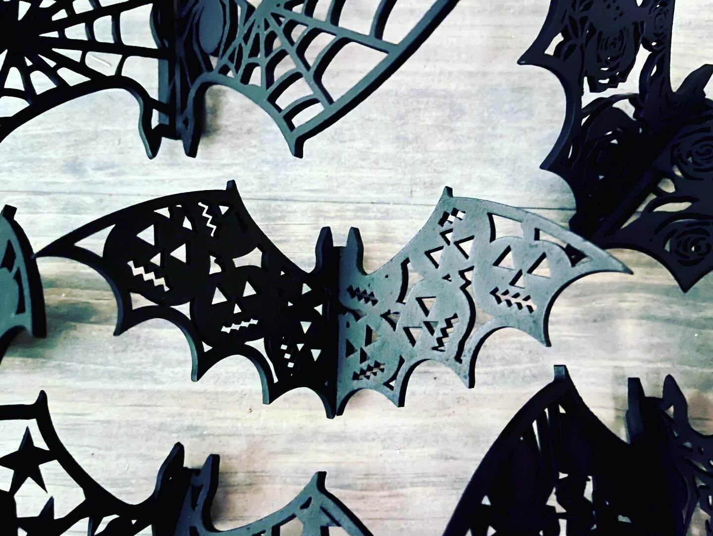 3D Bats Set of 6 Vol. 2 SVG Digital Download for Glowforge or Laser for ...