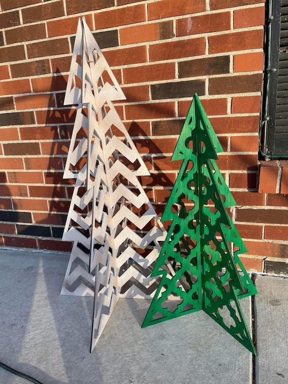 1/4 Extra Large 3D Trees SVG Digital Download 2' | Etsy