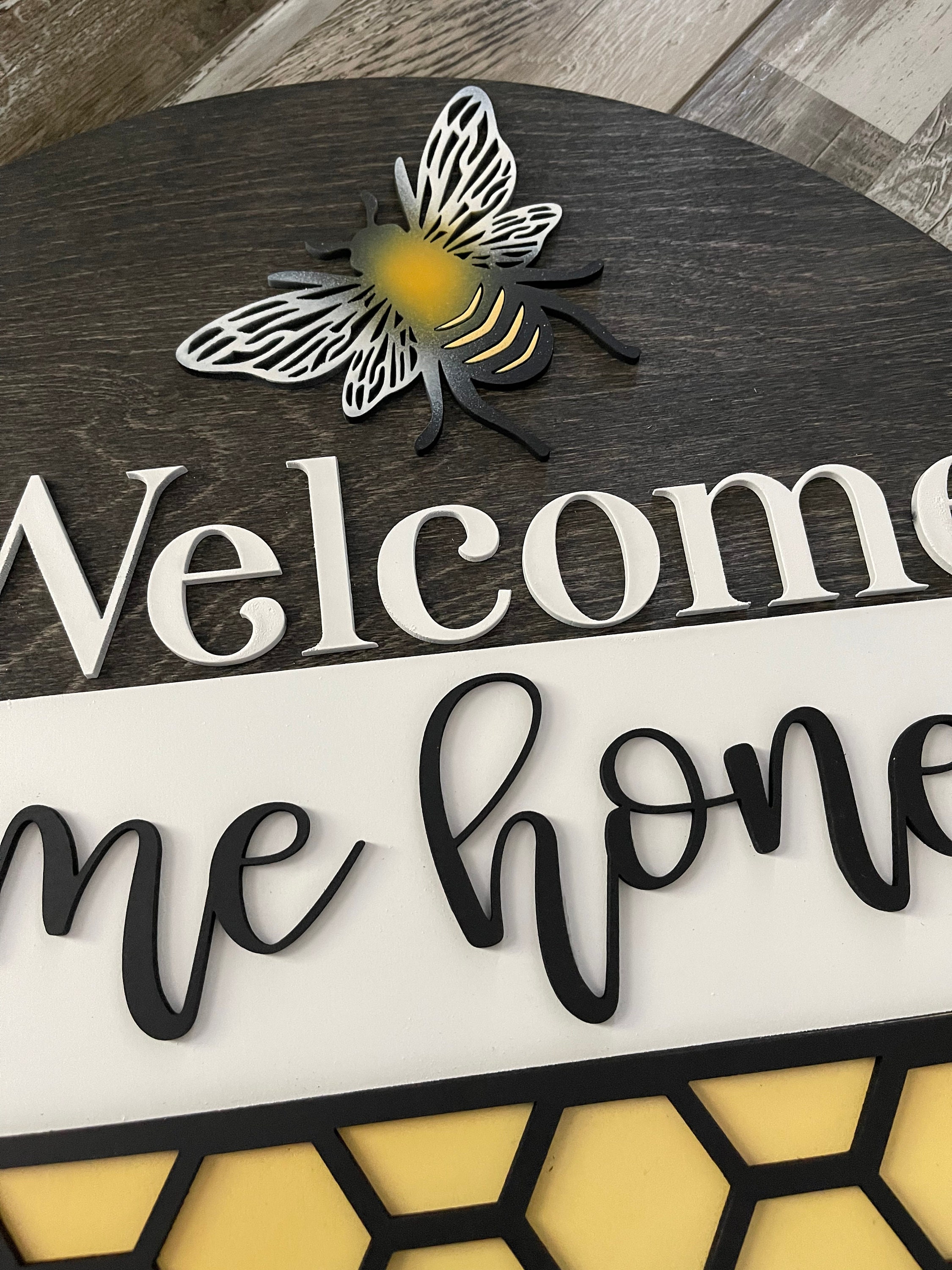 Welcome Home Honey Door Sign SVG Digital Download for Glowforge or ...