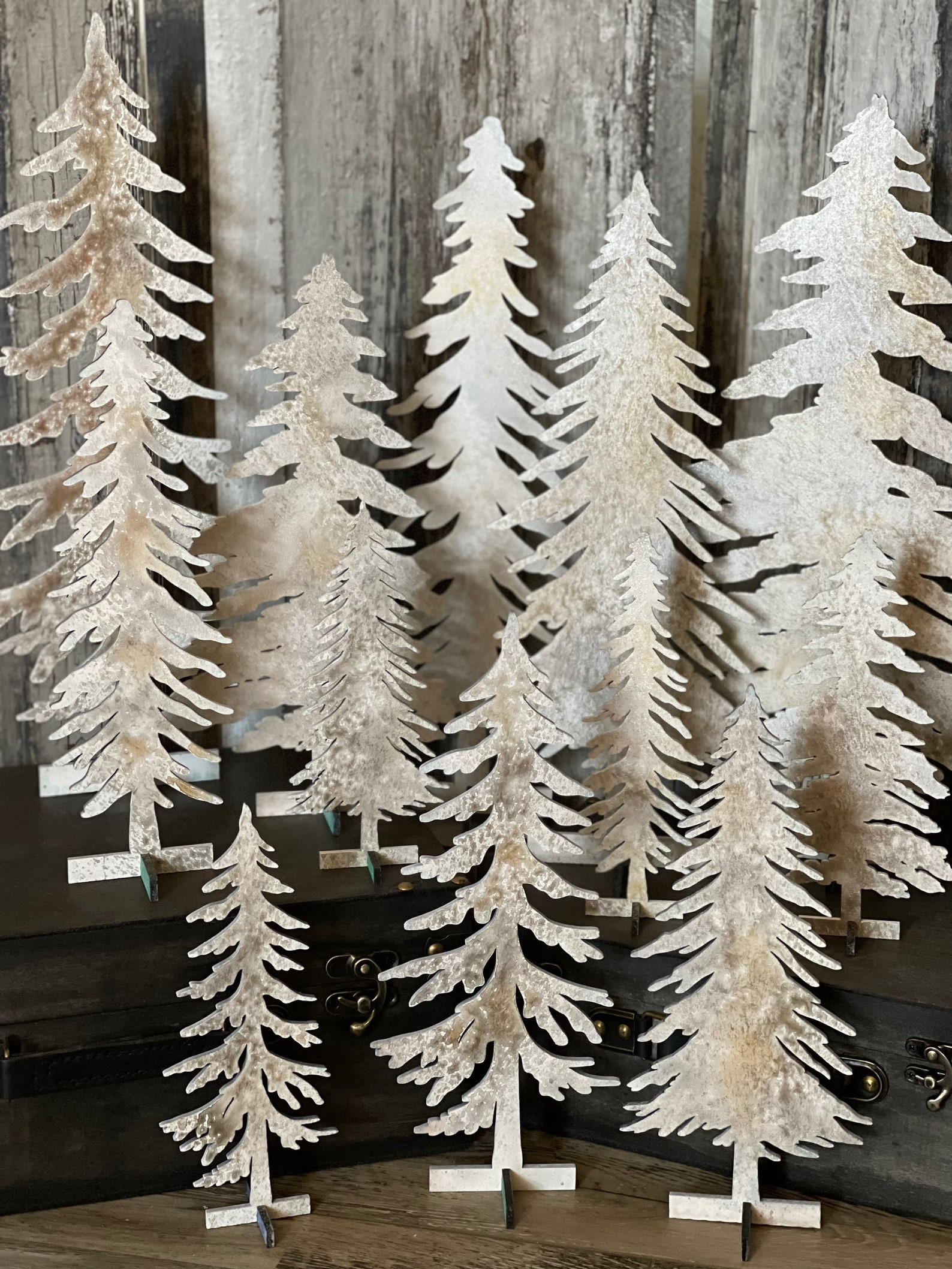 1/8 Standing Pine Trees Set of 12 SVG Digital Download - Etsy