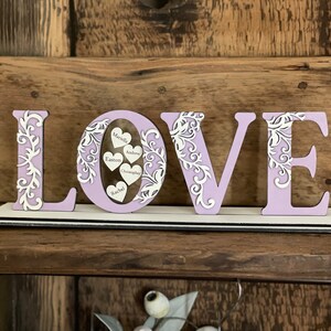 Love Sign SVG Digital Download for Glowforge or Laser for 1/8” & 1/4 ...
