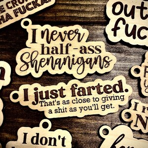 Funny Adult Keychains Vol. 2 Set of 10 SVG Digital Download for ...