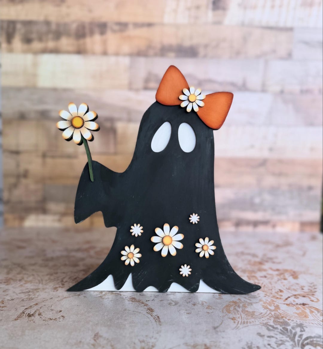 Cute Daisy Ghost With Bow SVG Digital Download for Glowforge or Laser ...
