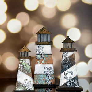 Lighthouse Trio SVG for Glowforge or Laser for 1/8” and 1/4” Material ...