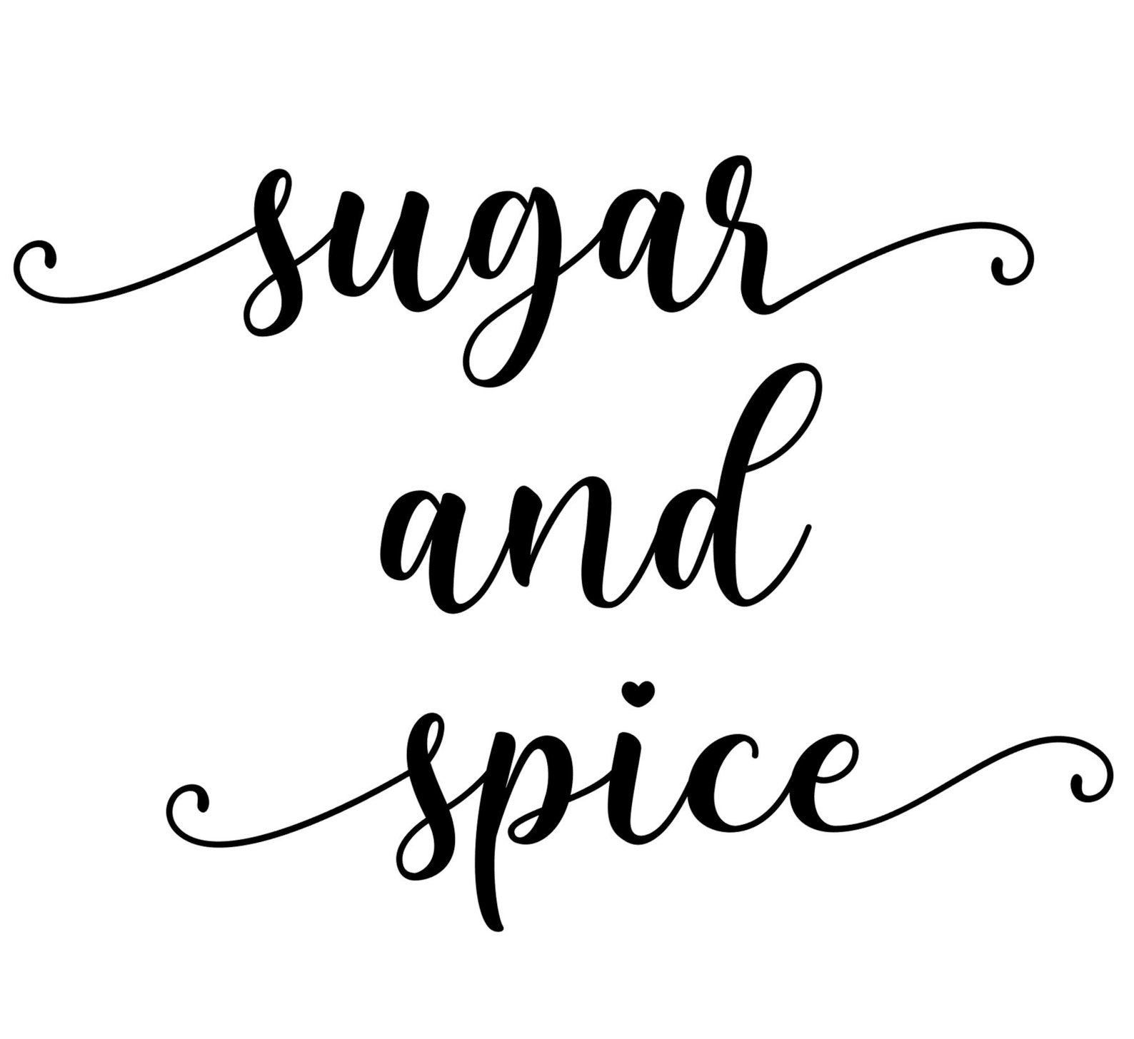 Sugar and Spice Digital File SVG, PDF, PNG, Jpeg Files Included for ...