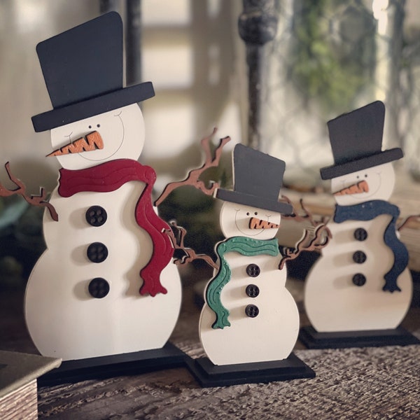 Rustic Snowman - Etsy
