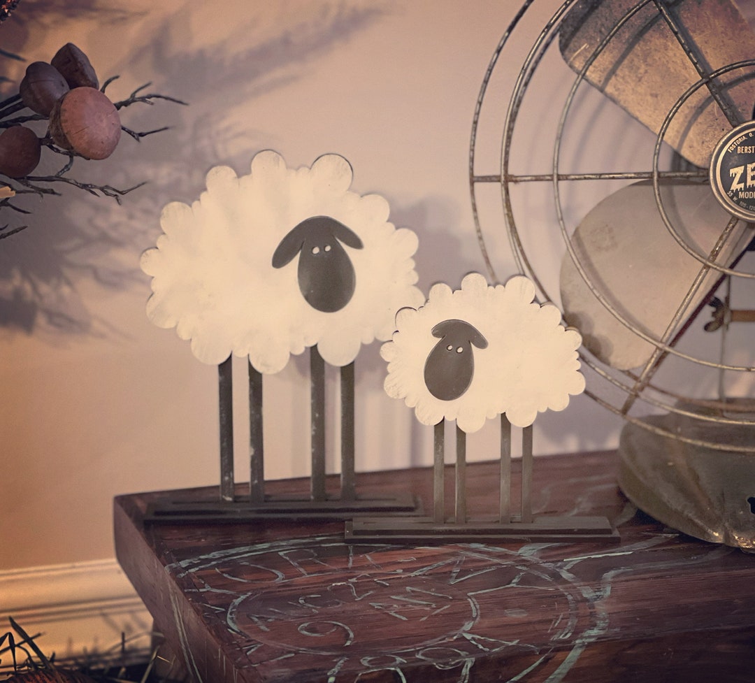 Primitive Sheep Set of 2 SVG Digital Download for Glowforge or Laser ...