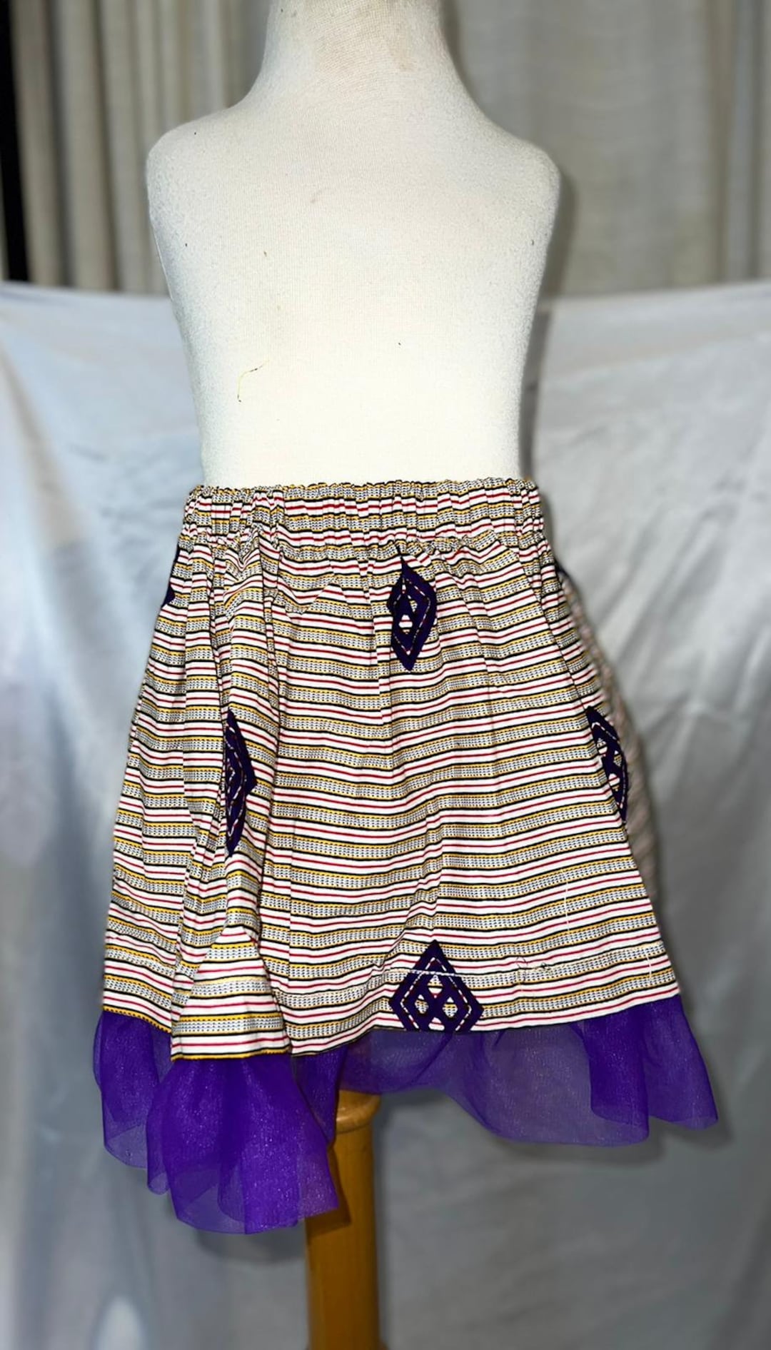 Girl Tutu/ African Print Tutu Skirt / Girl Ankara Tutu Skirt - Etsy