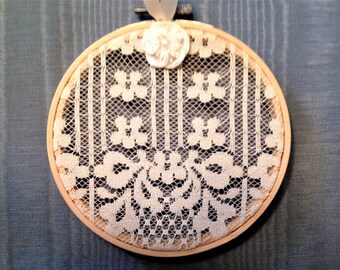 Lace Wall Decor | Etsy