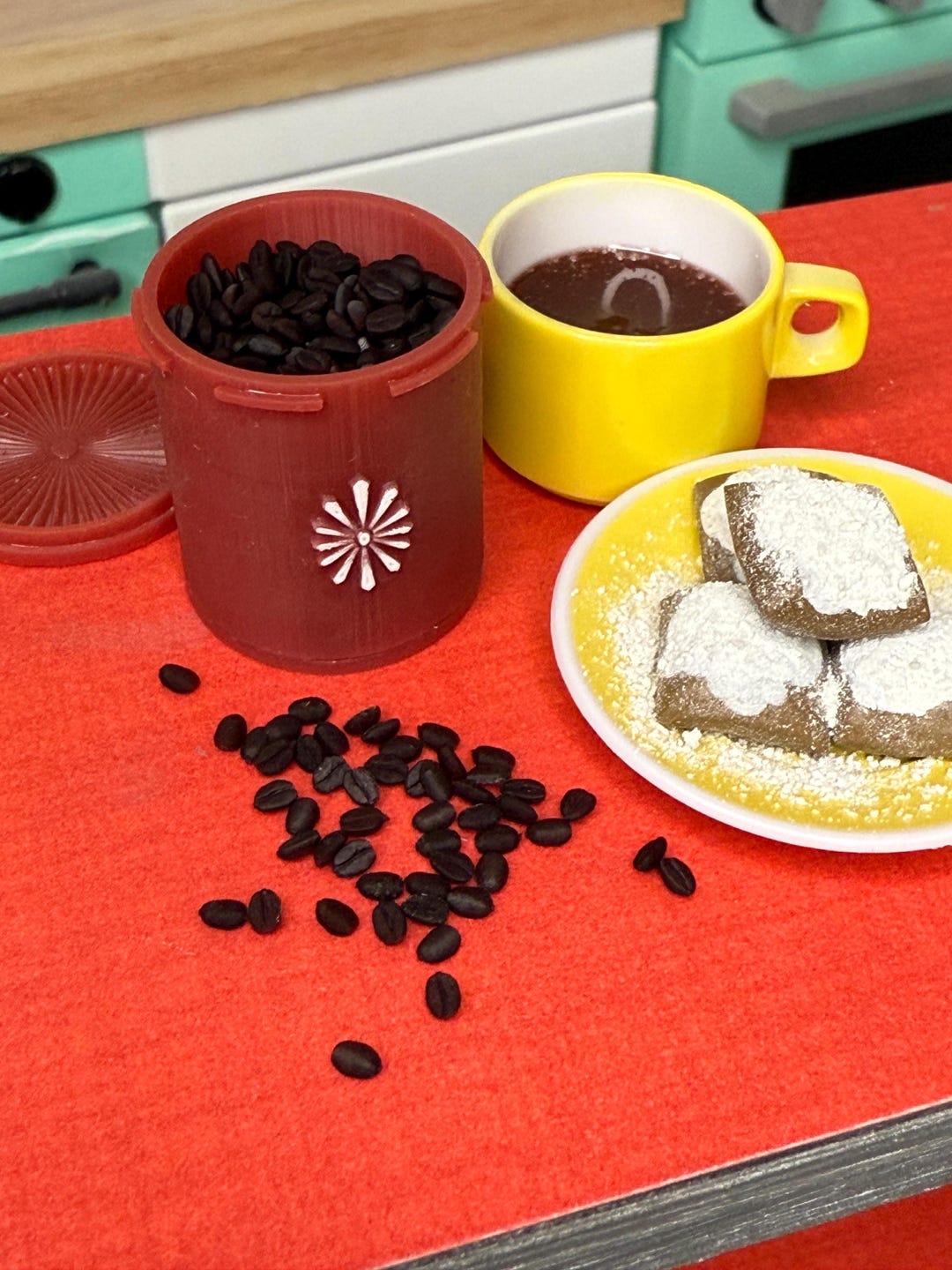 1:6 Scale Miniverse Scale Coffee Beans - Etsy