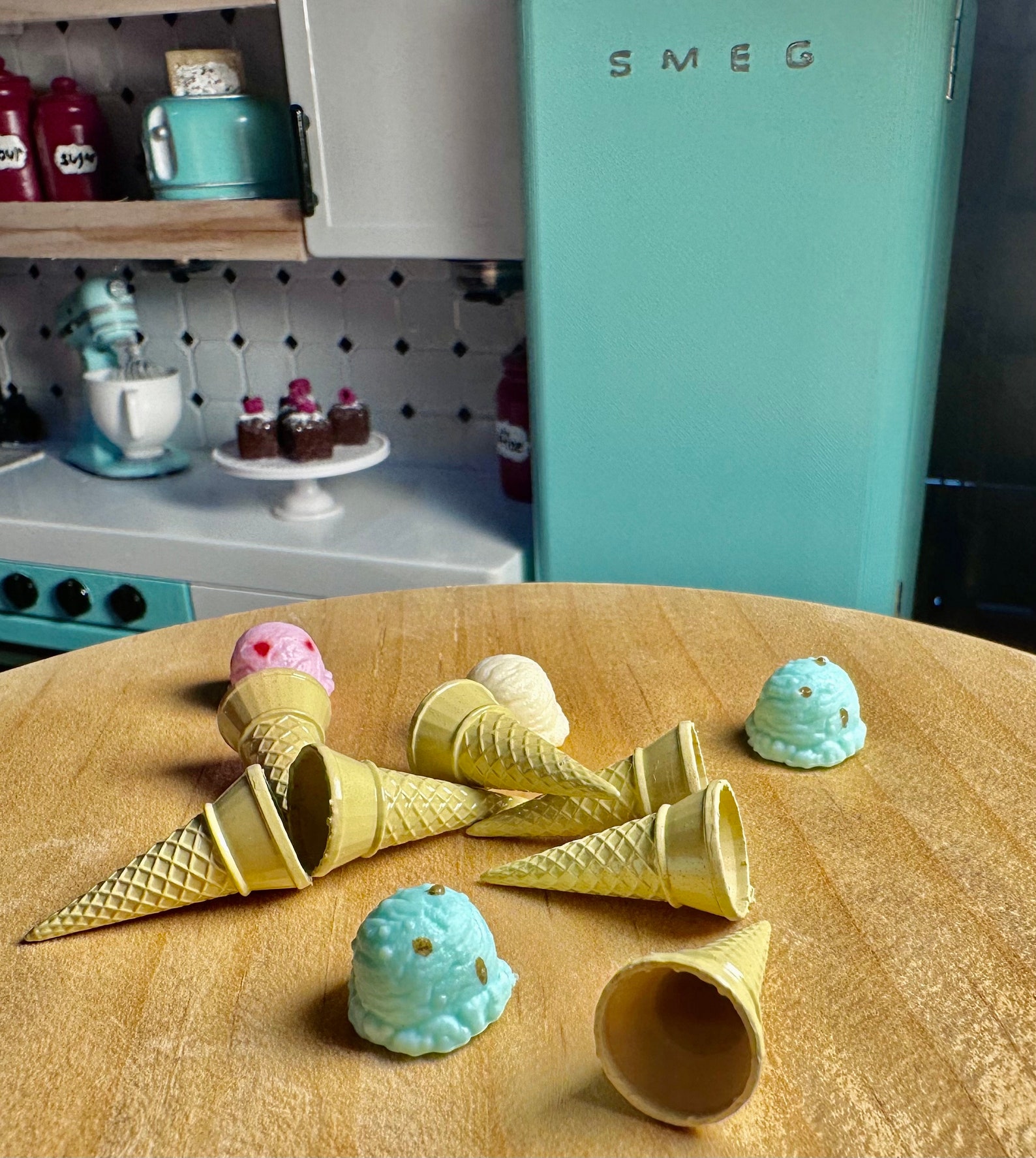 1:6 Scale Miniverse Scale Ice Cream Cones - Etsy