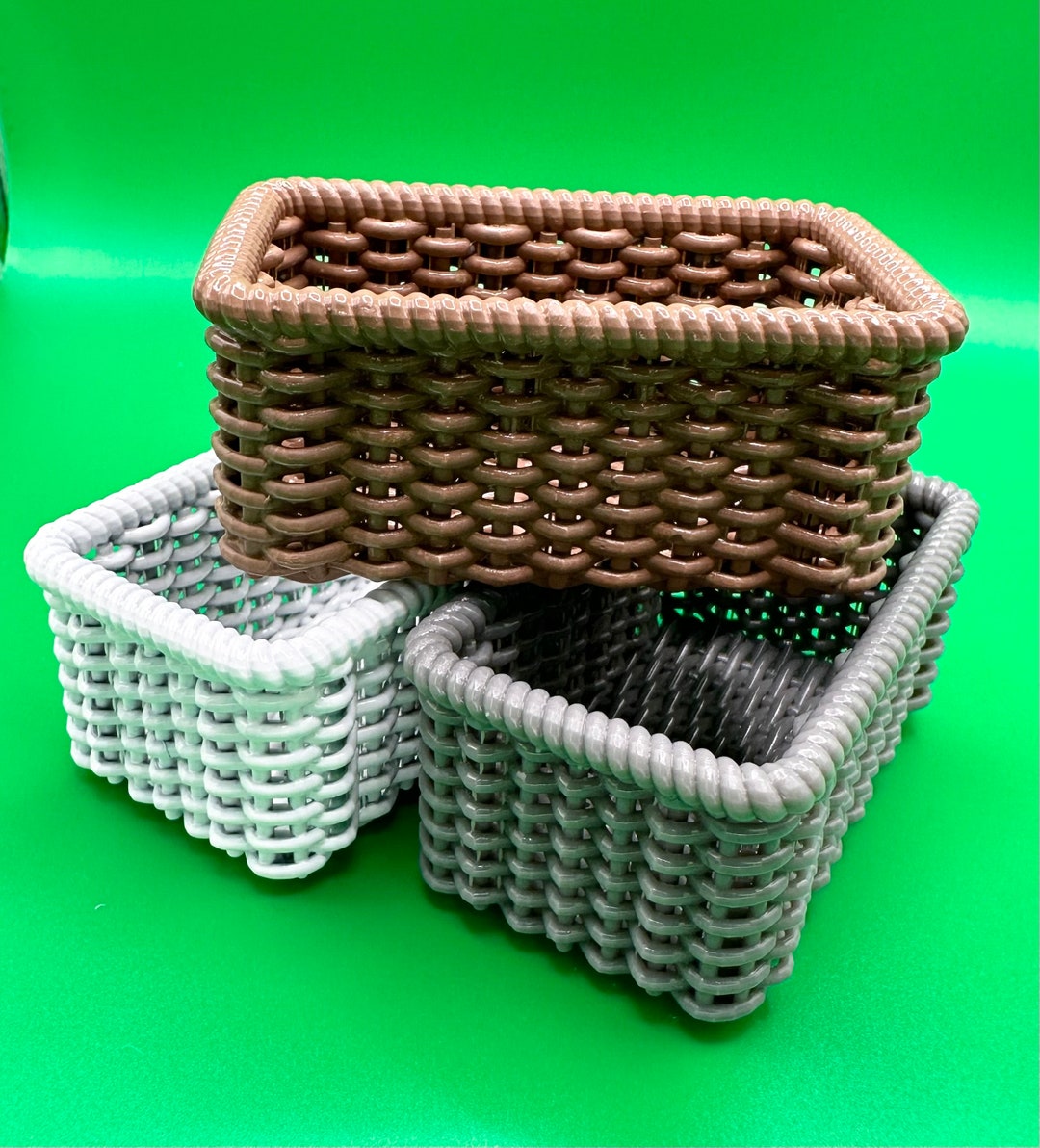 3 Wicker Baskets for Miniverse AYCE Case - Etsy