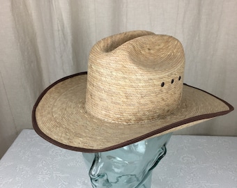 Palm Leaf Cowboy Hat - Etsy