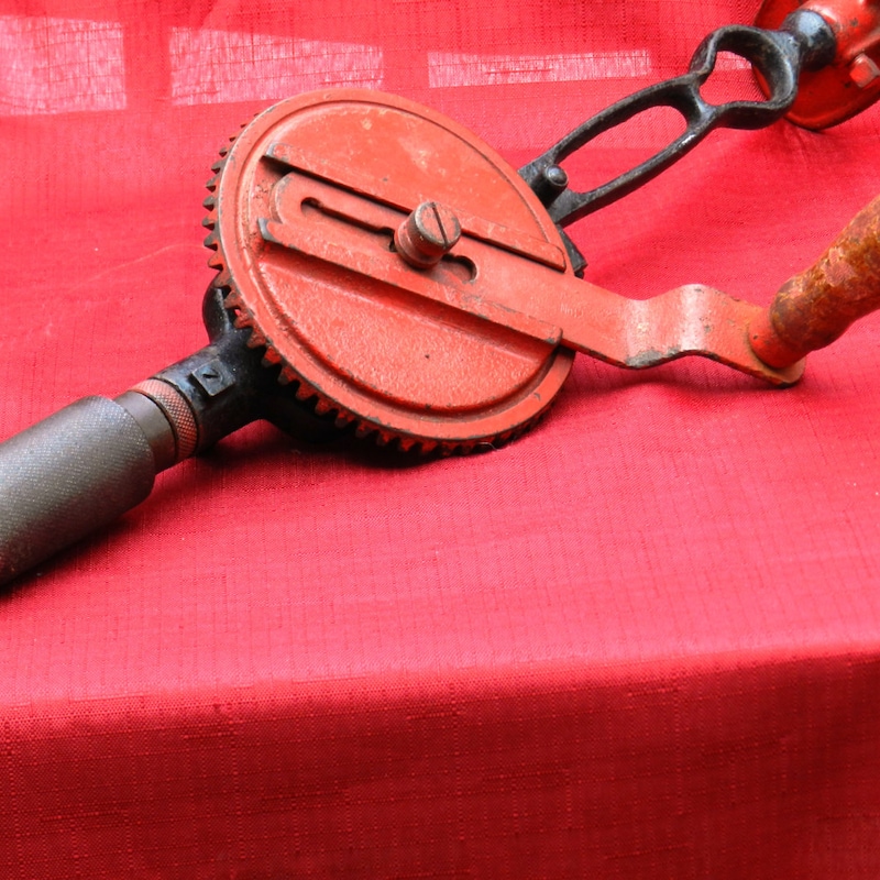 Antique Hand Crank Drills - Etsy