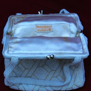 Vintage 1950's Walborg Hand Beaded Purse Made in Belgium 04713 - Etsy