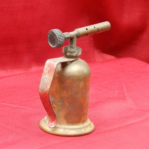 Vintage Small Brass Alcohol Blowtorch 04402 - Etsy