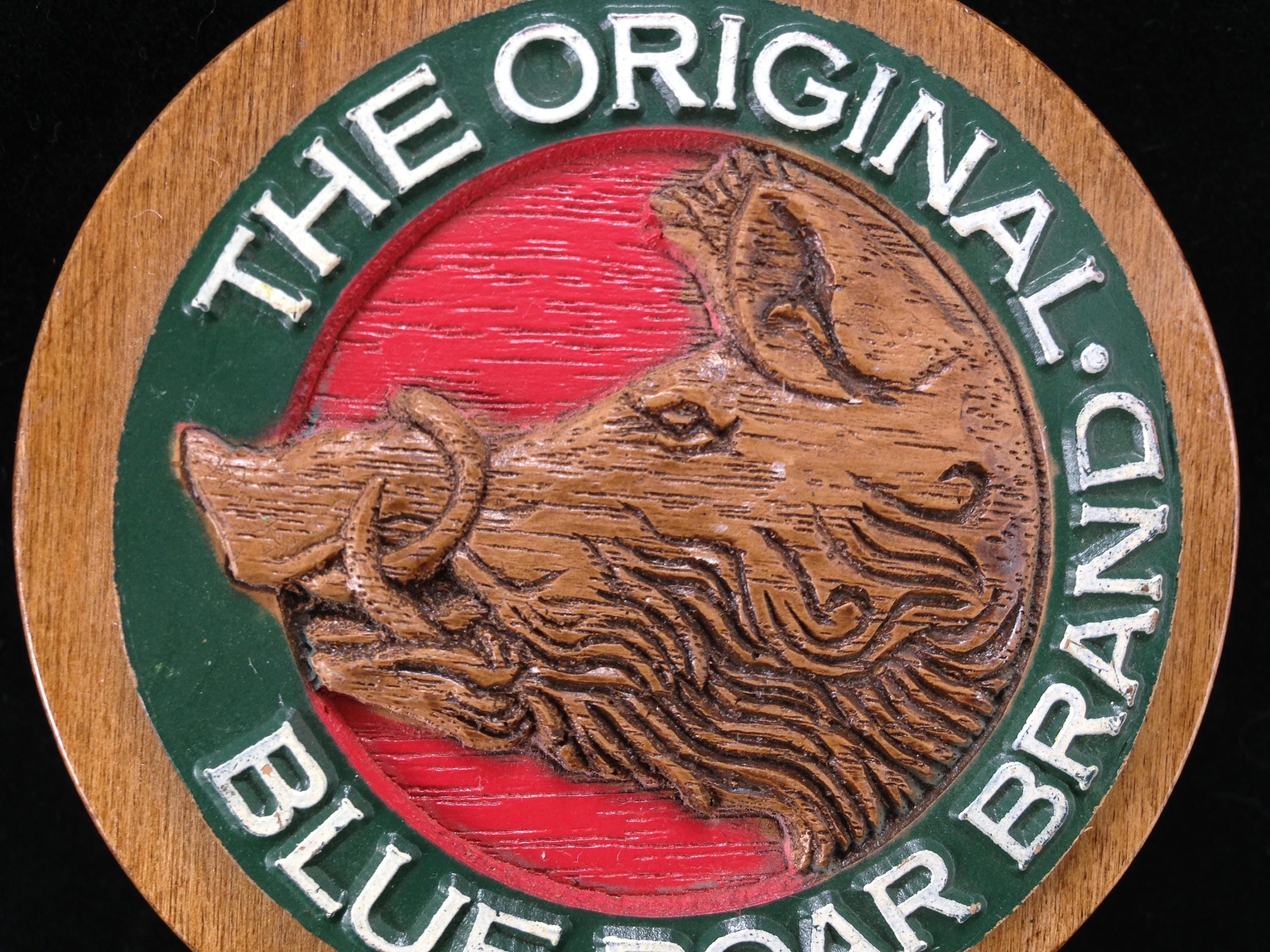 Tap Handle for Weinhard's 'the Original Blue Boar Brand' Ale Wood and ...