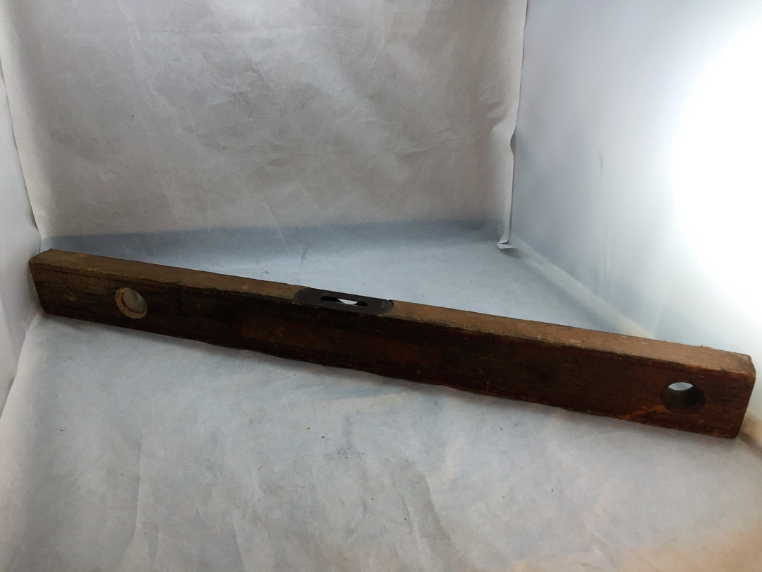 Vintage 24 Inch Wood Level Working Condition Well Used 04203 - Etsy