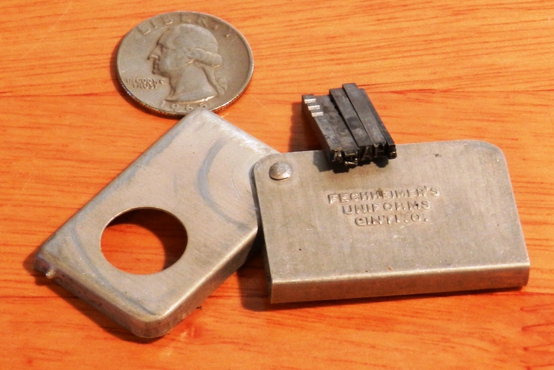 Vintage Aluminum Stamp Safe/case for National Association of | Etsy