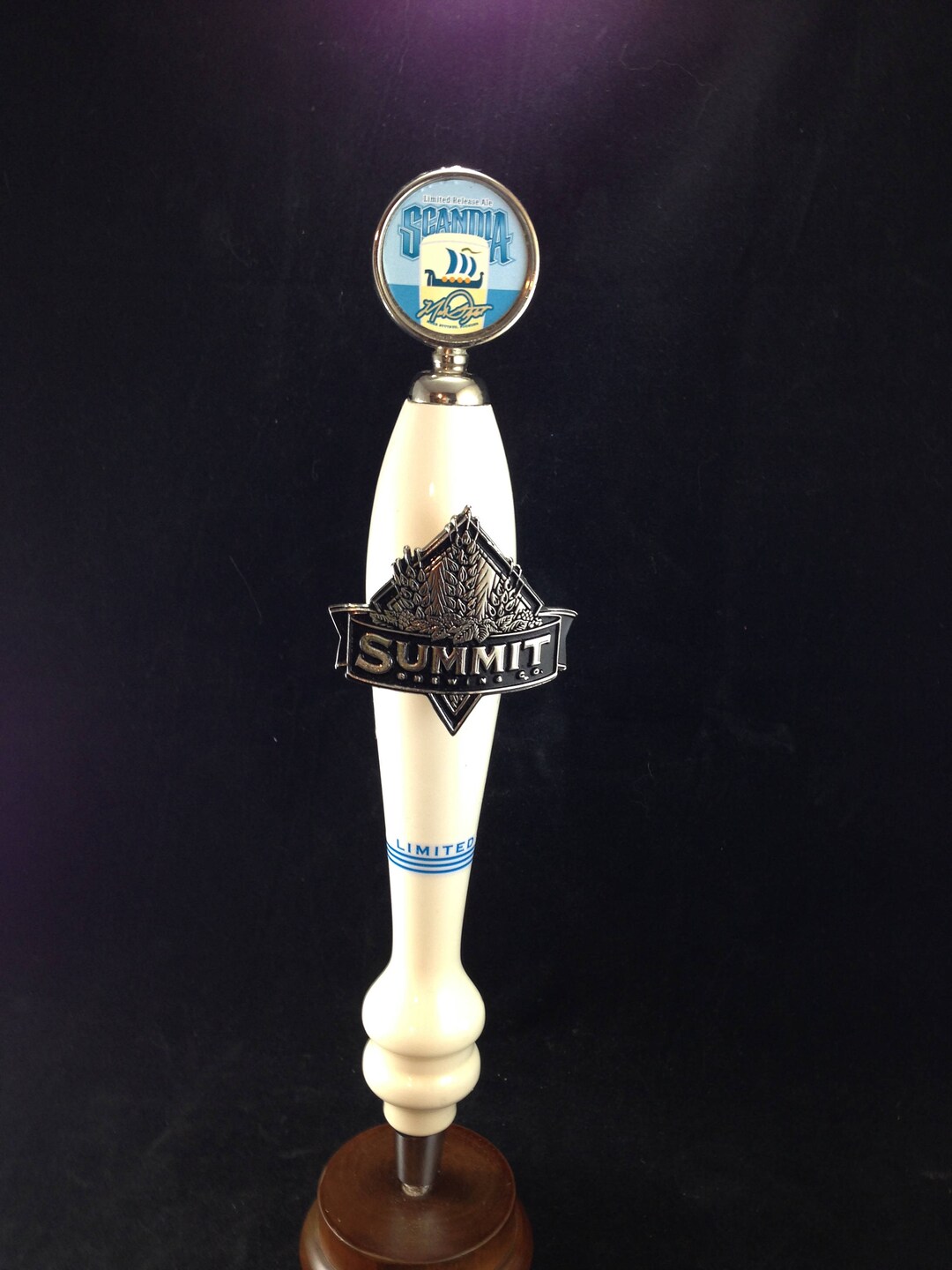 Unique Tap Handle for Summit Brewing Company Featuring A Limited ...