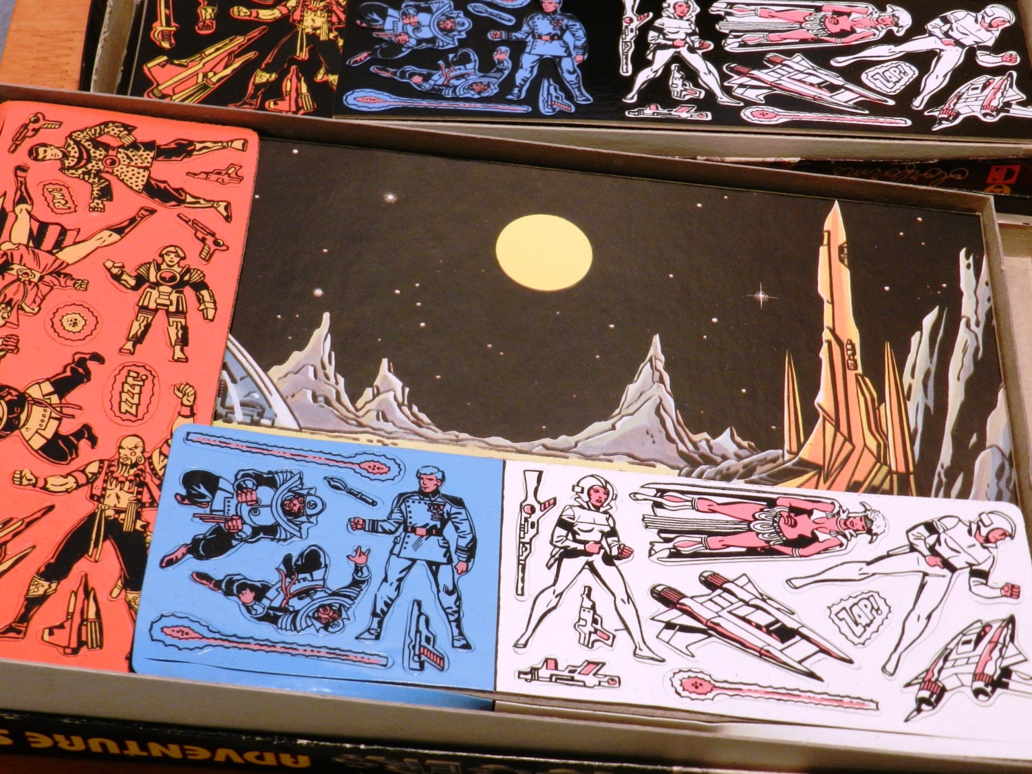 2 Vintage Buck Rogers Colorforms Adventure Set Unused in Original Boxes ...