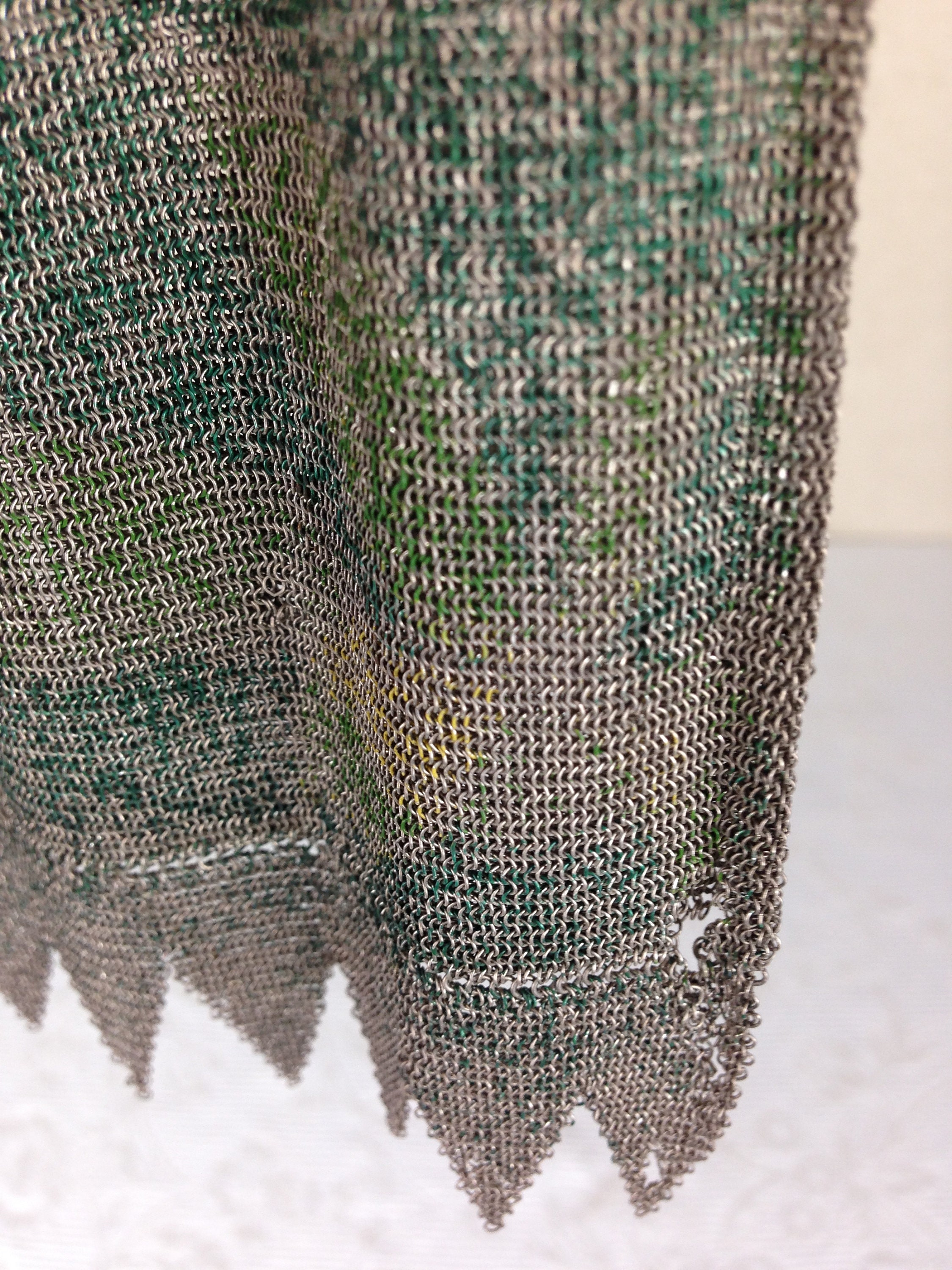 Vintage to Antique Super-fine Chain Mail Purse With Faded | Etsy