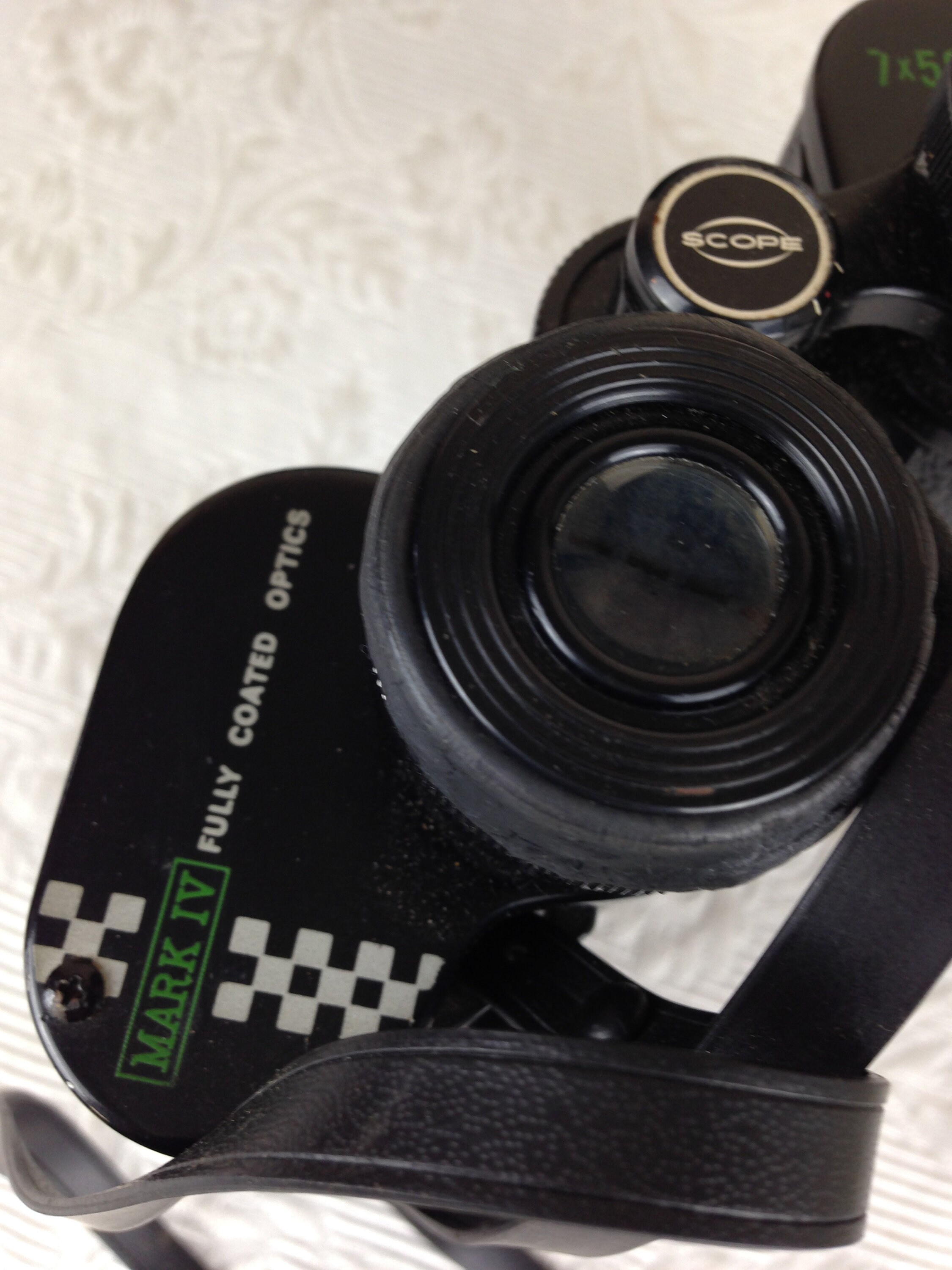 Vintage Japanese Scope Mark IV Binoculars 7 X 50 Model No. 2833 With ...
