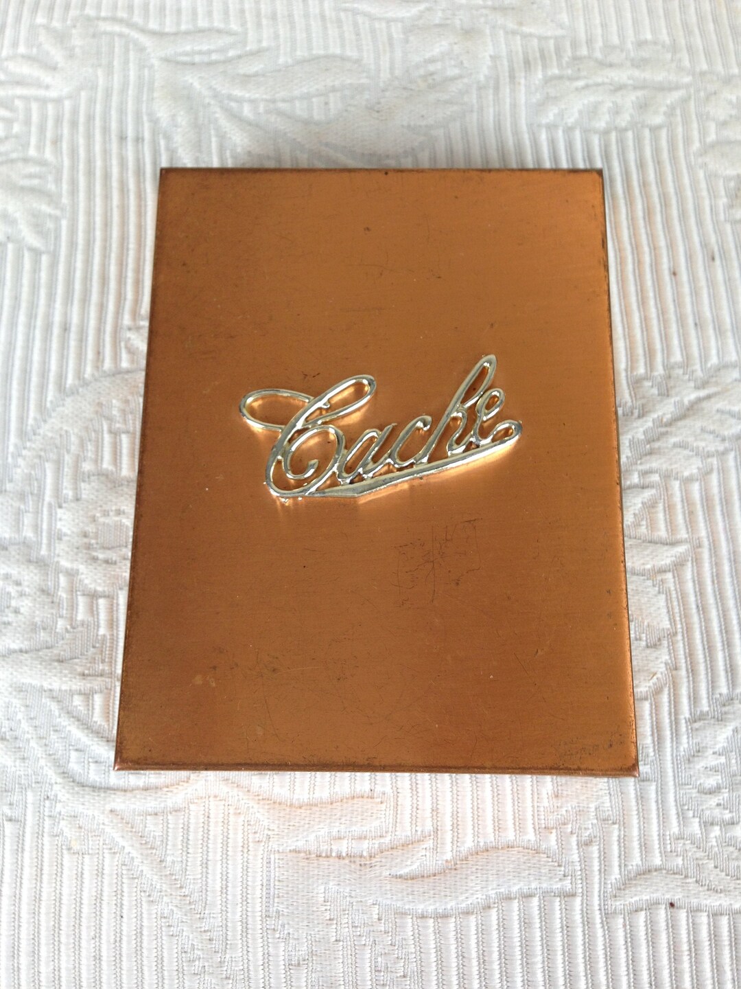 Vintage Cache by Coppercraft Guild Copper Hard Wallet 3 7/8 by 3 Inch ...