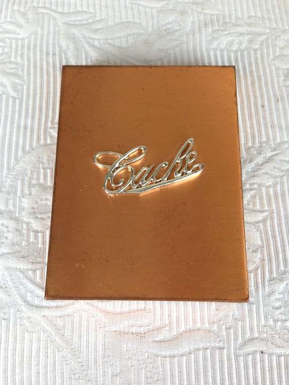 Vintage Cache by Coppercraft Guild Copper Hard Walle… - Gem
