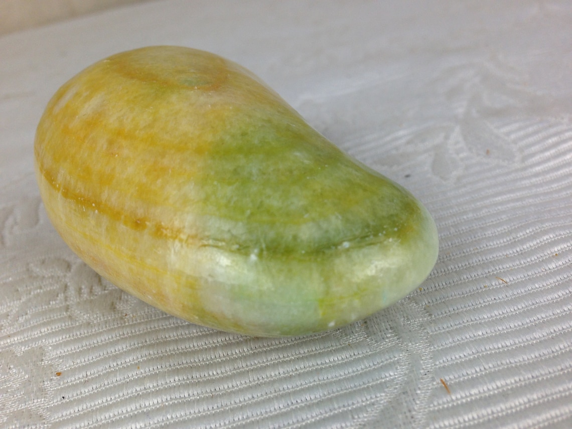 Antique Carved Mango Stone Fruit 3 3/8 Inches Long 03316 - Etsy