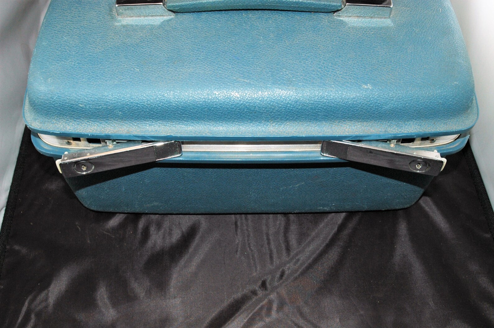 Vintage Samsonite Saturn Train Case Blue With Make-up Tray and | Etsy