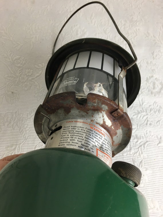 Vintage Coleman Lantern Propane