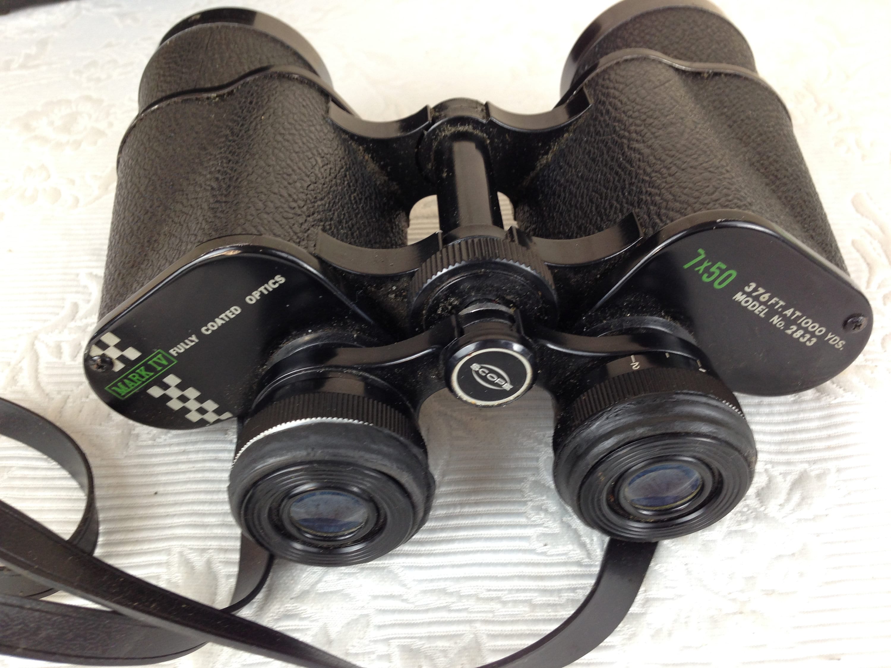 Vintage Japanese Scope Mark IV Binoculars 7 X 50 Model No. 2833 With ...
