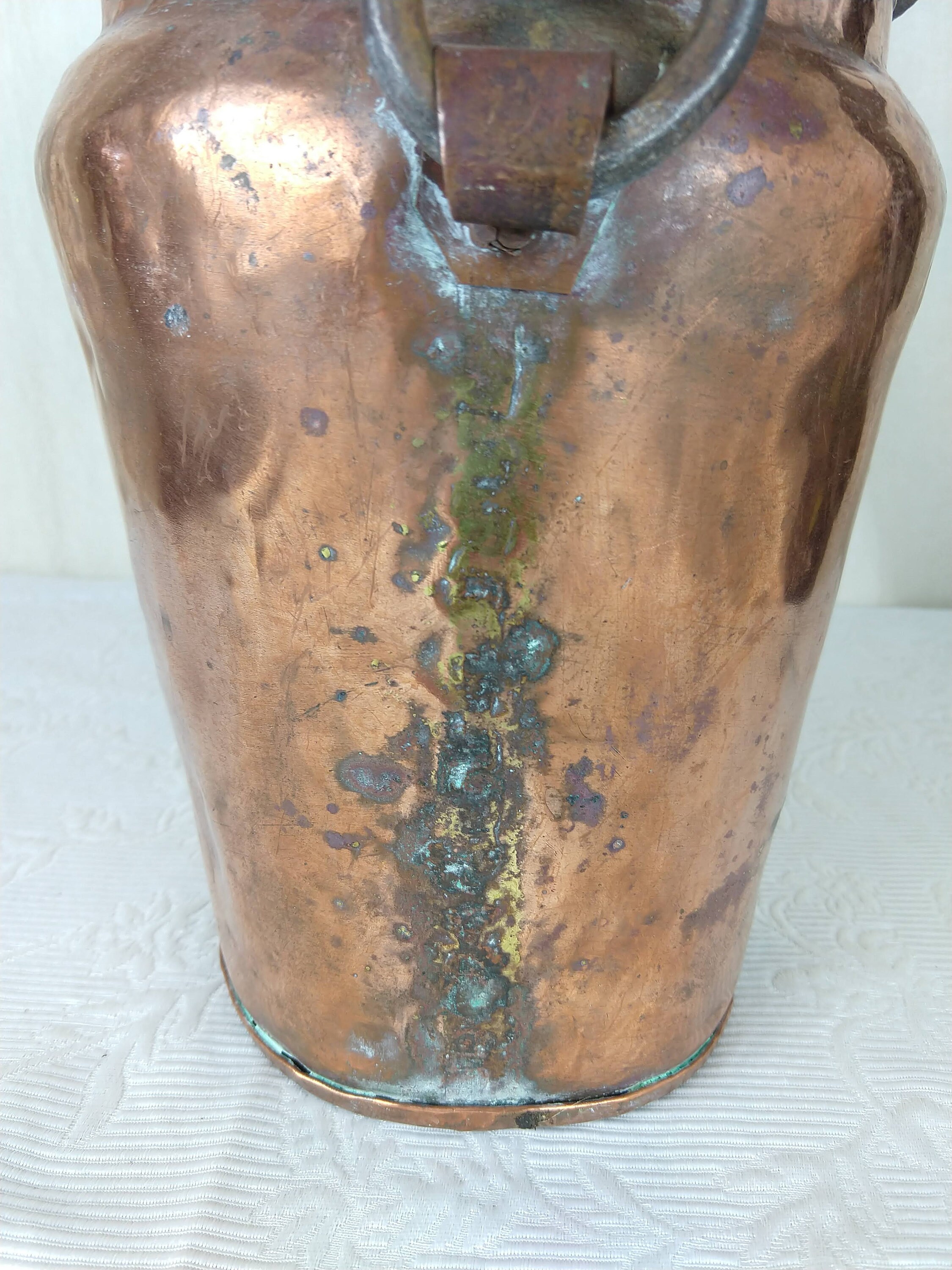 Vintage Copper Urn With Lid and Hanging Style Handle 11 1/2 - Etsy
