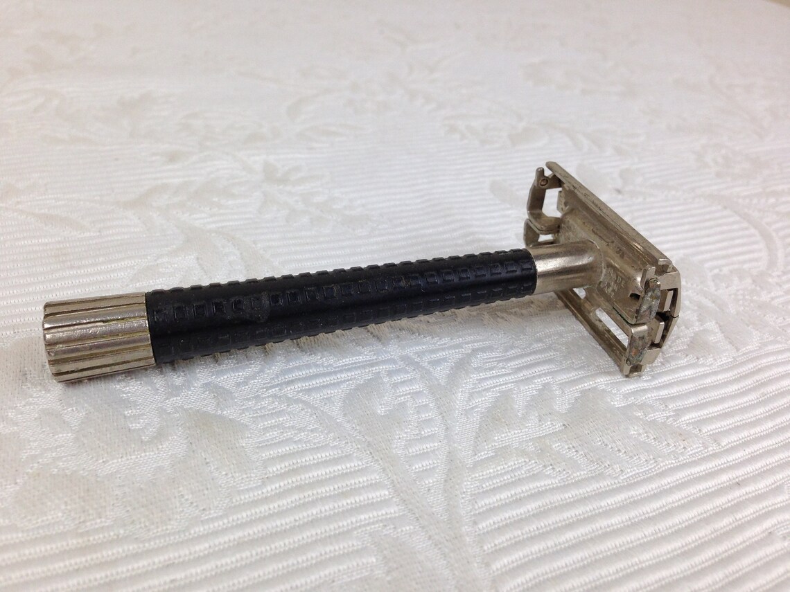 Vintage Schick Safety Razor M1 With Black Handle in Working - Etsy
