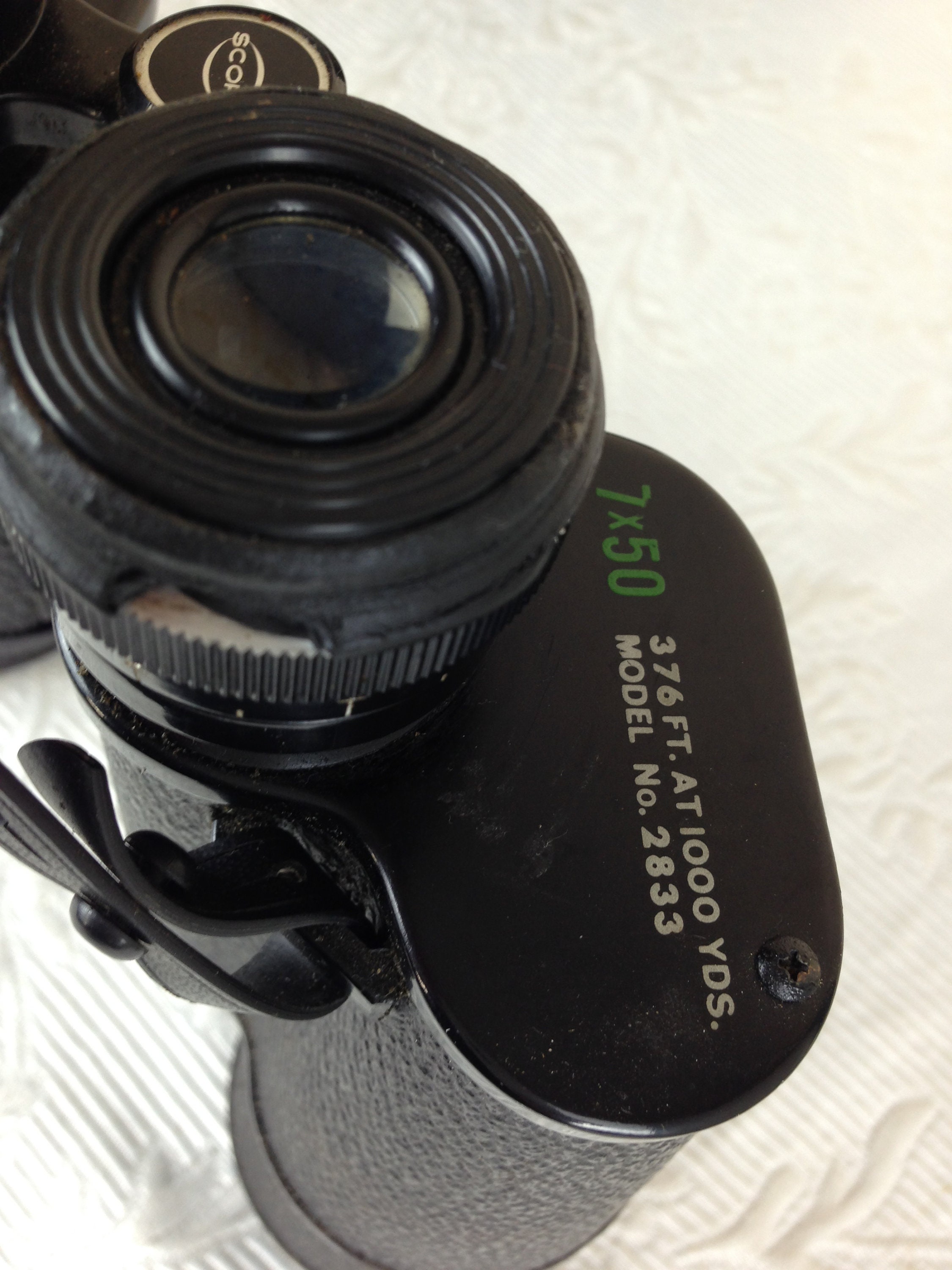 Vintage Japanese Scope Mark IV Binoculars 7 X 50 Model No. 2833 With ...
