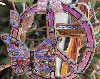 Resin Peace Sign | Etsy