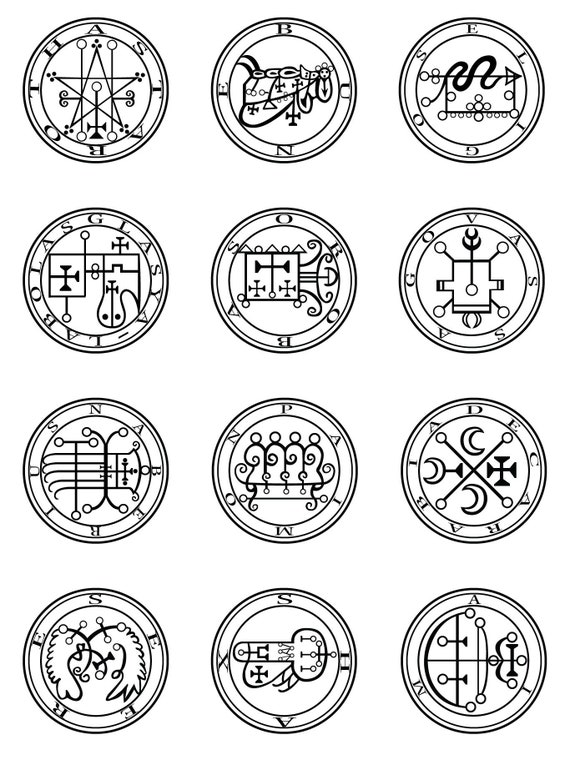 All Demon Sigils