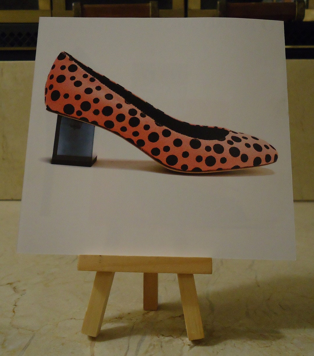 Pink Polka Dot Pump Shoe Notebook MADE TO ORDER - Etsy