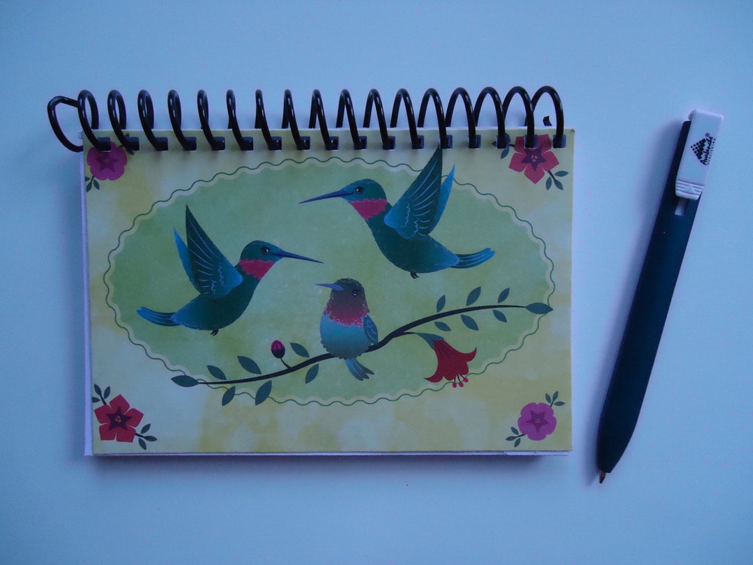 Happy Hummingbirds Notebook - Etsy